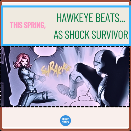 Hawkeye Shock Survivor Digital Art - Database Comics